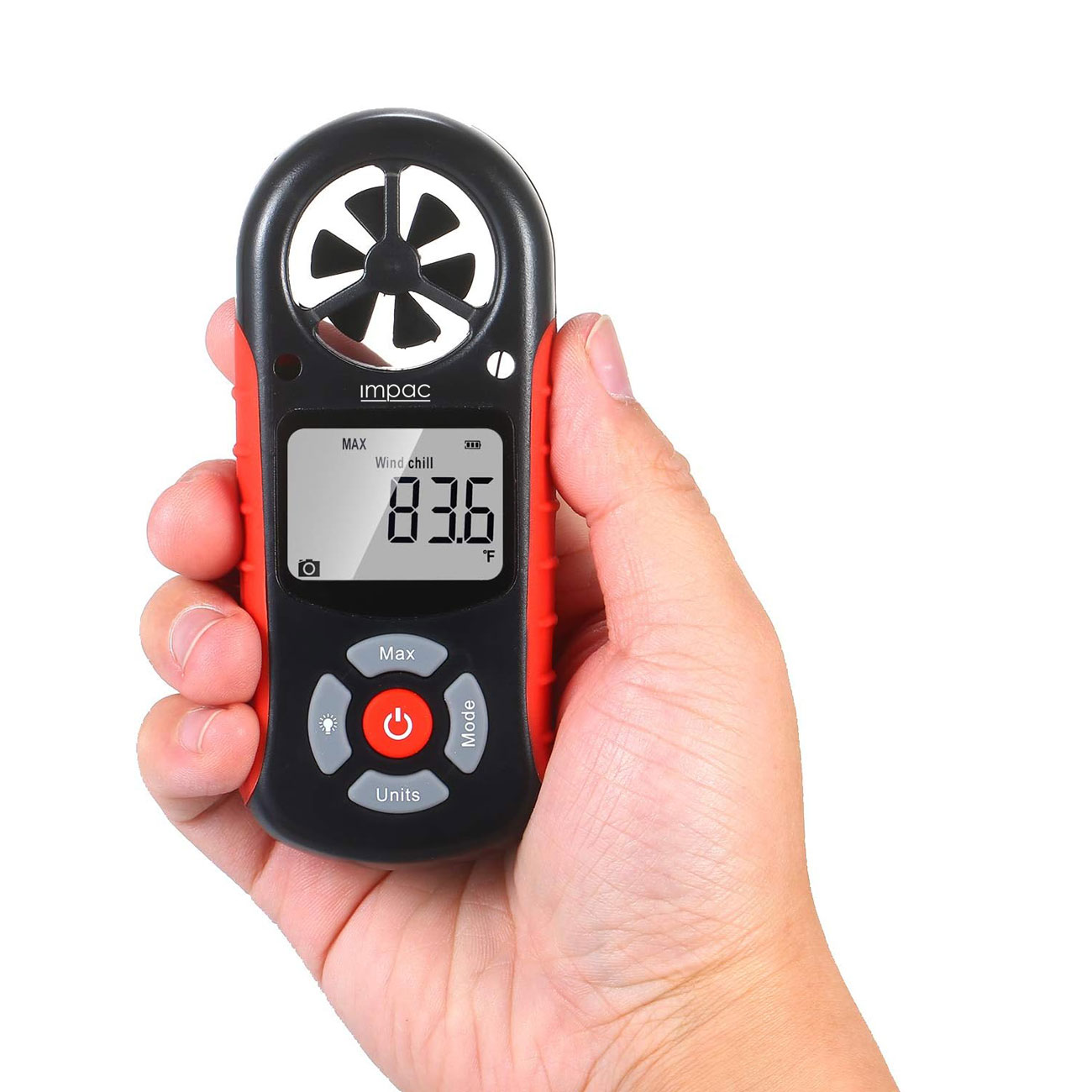 Anemômetro Multifunções 8 em 1 IP-303 iMPAC - Impac Instrumentos de Medição