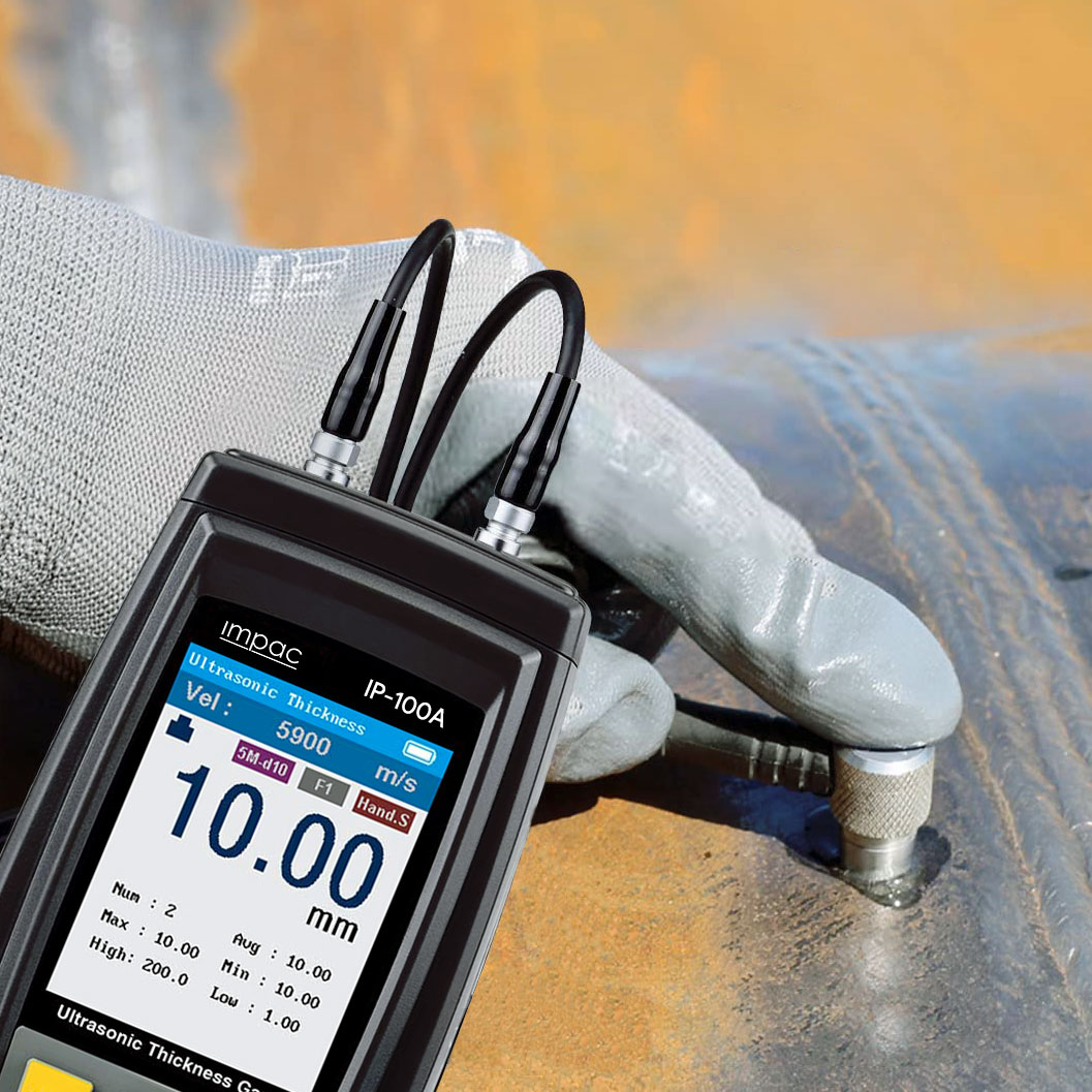 Medidor de Espessura por Ultrassom 225mm IP-100A Impac - Impac ...
