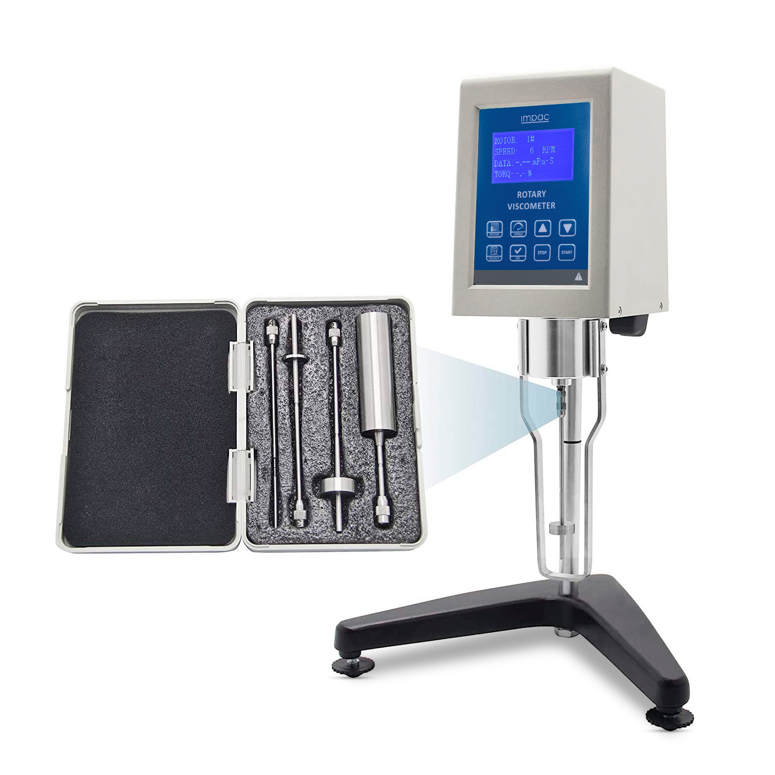 Viscosímetro Rotacional Digital 100.000 mPas IPVI-5S Impac - Impac ...